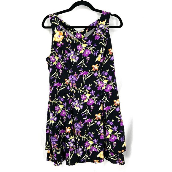 All that Jazz | Dresses | Vintage All That Jazz Floral Grunge Mini ...